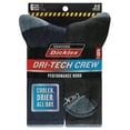 Dickies Men's Dritech Crew Sock, 6 Pack Blue/Black Size 6-12 - Walmart.com