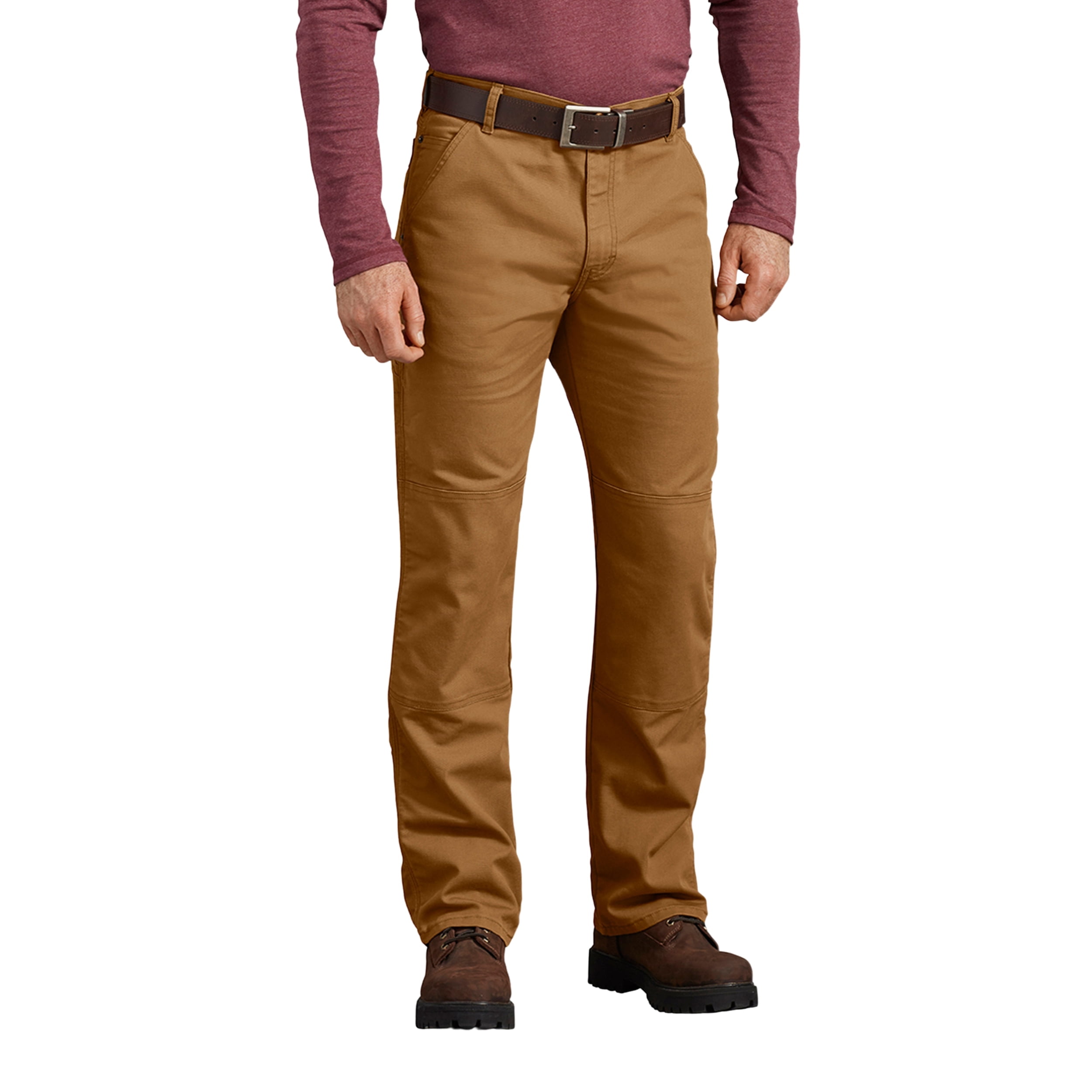 Dickies Men's FLEX Regular Fit Duck Double Knee Pants - Walmart.com