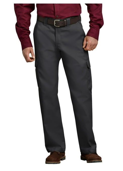 Wrangler Men's Relaxed Fit Fleece Lined Cargo Work Pants - Walmart.com