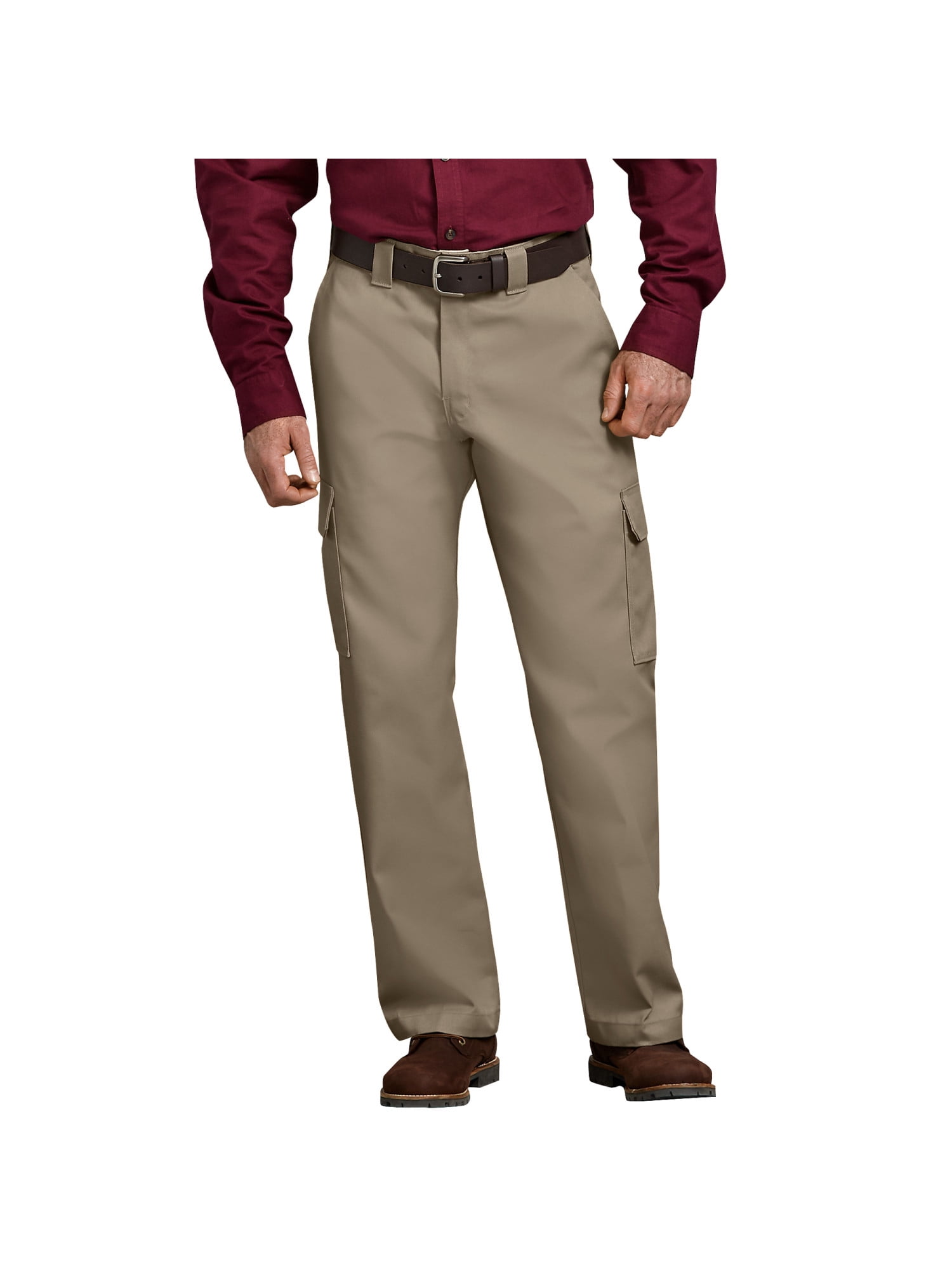 Dickies Men's Relaxed Fit Cargo Work Pants, Straight Leg, Durable ...
