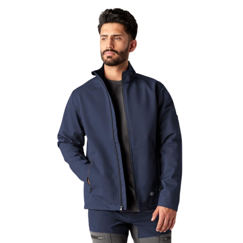 Dickies Men's Ripstop Softshell Jacket, Navy Blue, XT - Walmart.com