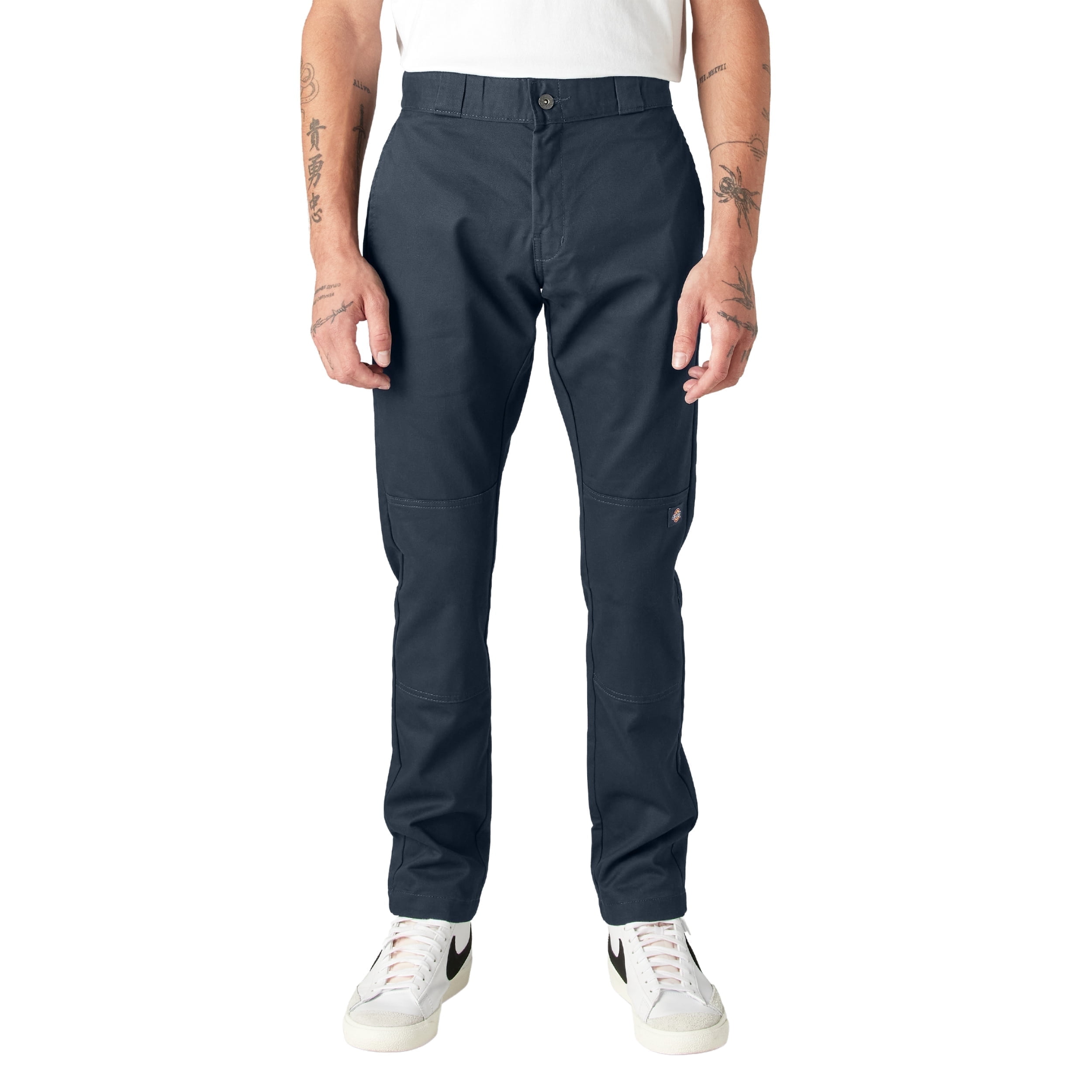 Dickies Men's Skinny Fit Double Knee Work Pants - Walmart.com