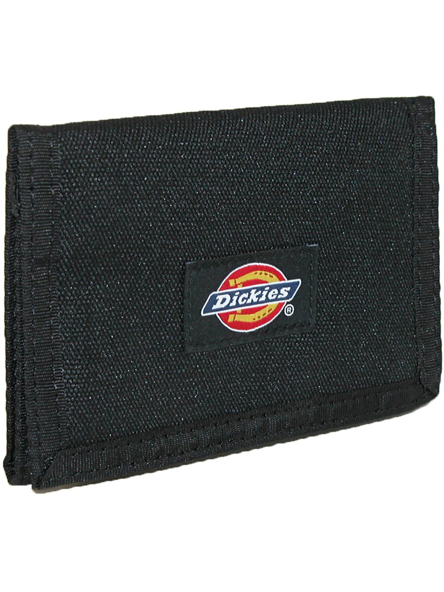 Dickies Men's TriFold Wallet with Easy Velcro Closure, Flexible Fabric ...