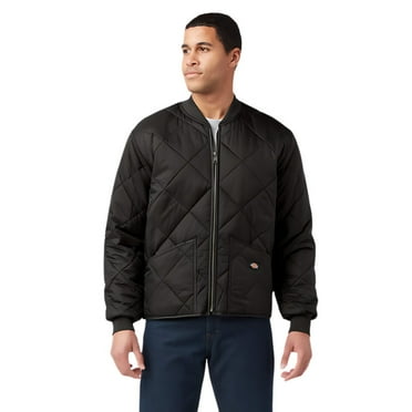 Dickies Mens and Big Mens Snap Front Nylon Jacket - Walmart.com