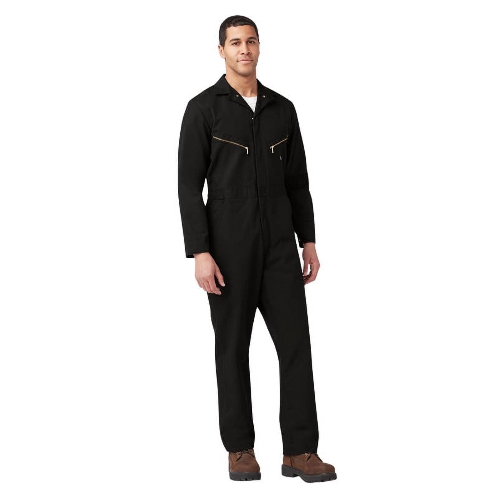 Dickies Mens Long Sleeve Deluxe Blended Twill Coverall - Walmart.com