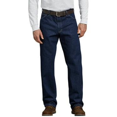 Dickies Men's Utility Work Denim, Relaxed Fit Duck Carpenter Jean - Walmart.com