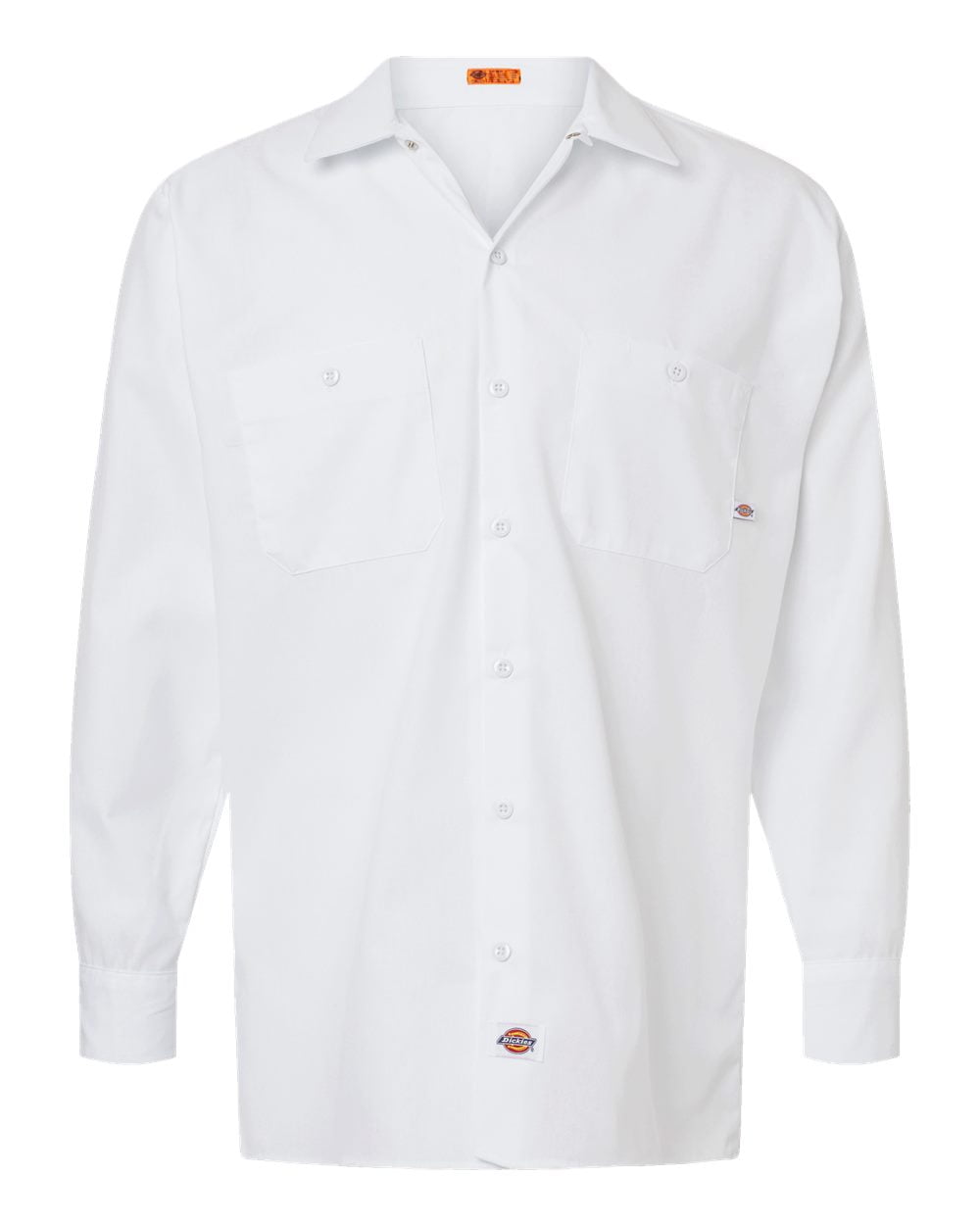 Dickies Occupational Workwear LL535WH L Polyester/Cotton Men's Long ...