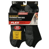 Genuine Dickies Men's Dri-Tech Crew Socks, 6-Pack - Walmart.com