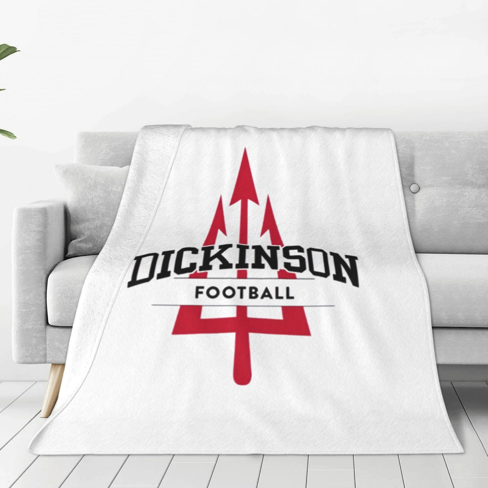 Dickinson College Logo Blanket Large Luxury Fleece Soft Anti-Static ...