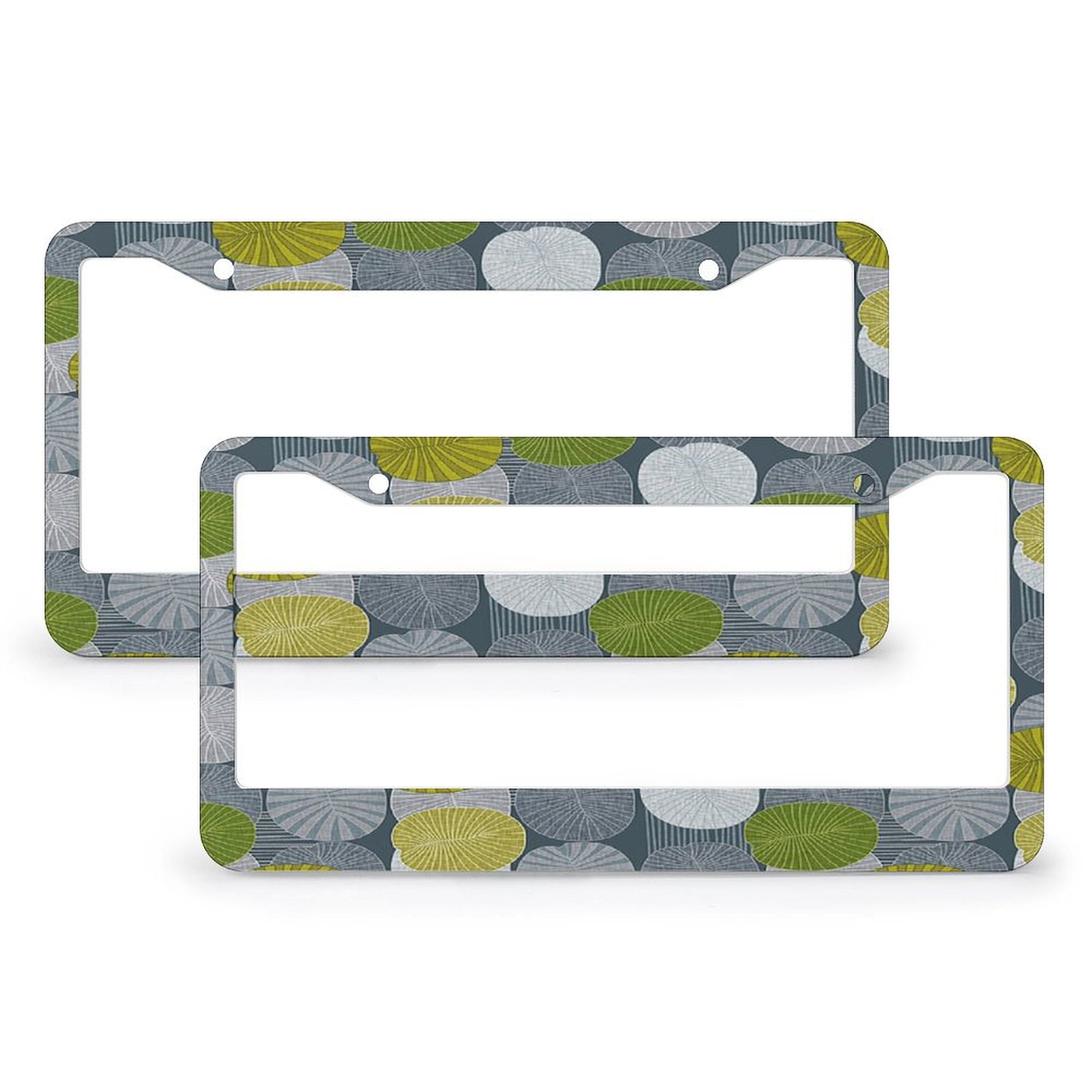 Dickinsonia Lime License Plate Frame Holder - 2 Pack Universal Aluminum ...