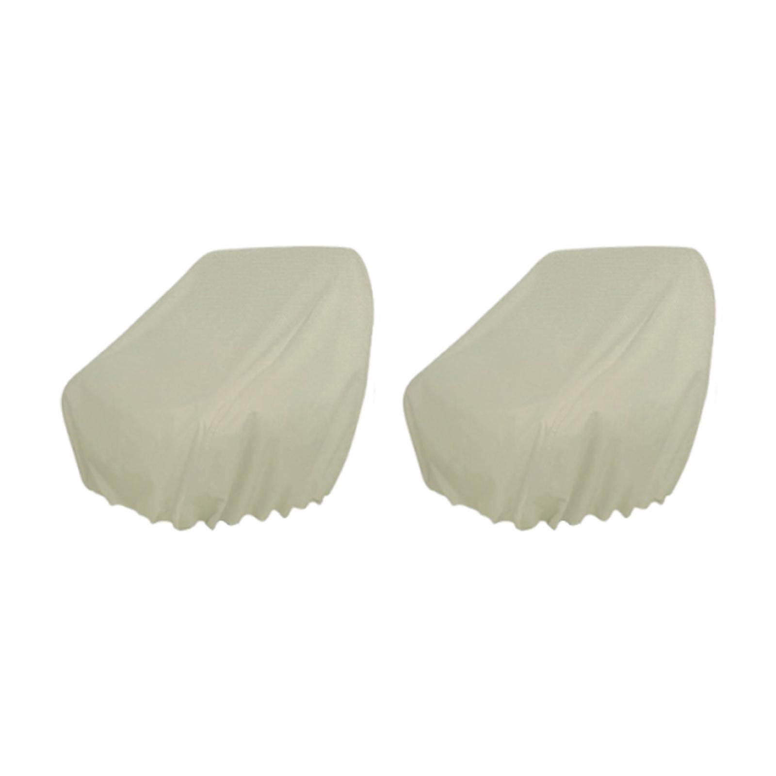 Dickly 2 Pieces Boat Seat Covers Waterproof Easy Installation Heavy ...