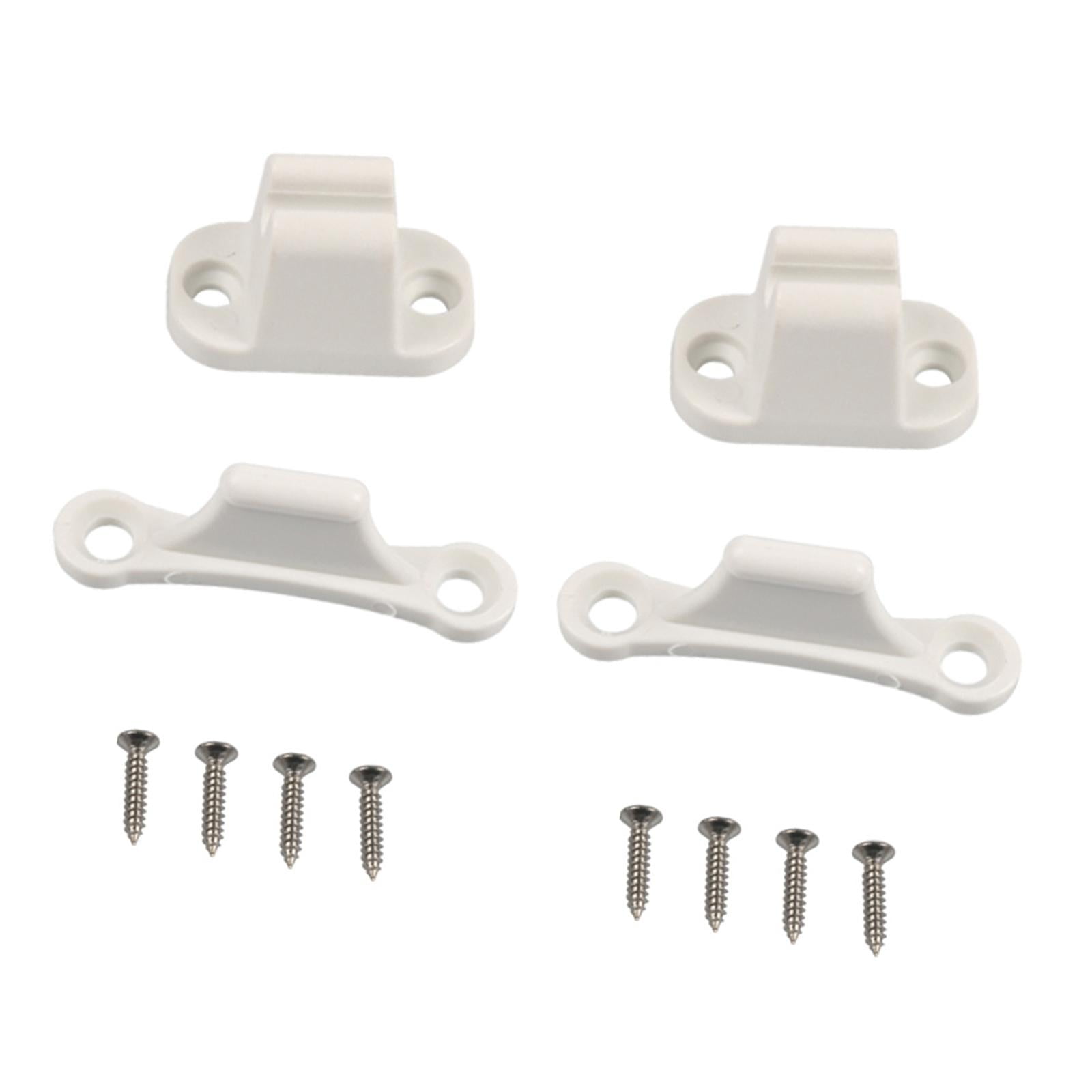 Dickly 2x Generic RV Door Retainer Catch Clip Compact for Trailer Boats ...