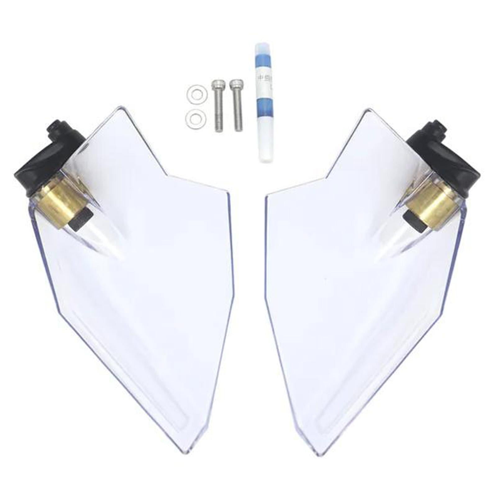 Dickly Adjustable Deflectors Professional for Gold Wing GL1800 Clear ...