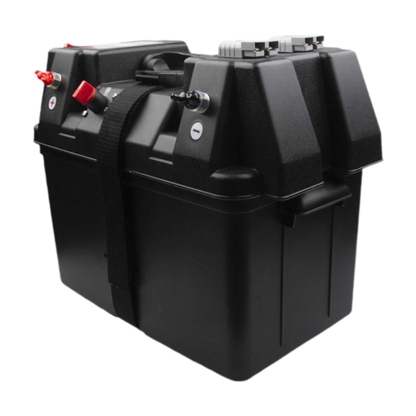 Dickly Battery Box Battery Storage Multifunctional for Camping Pontoons ...