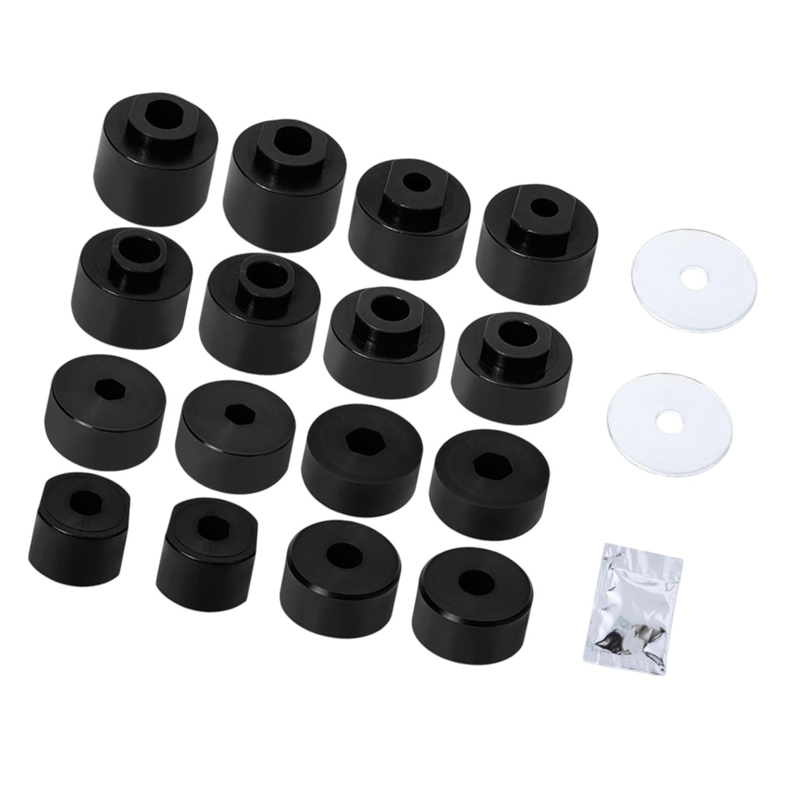 Dickly Body Mount Bushings Kit 6-116 Easy to Install for 01-05 Black ...
