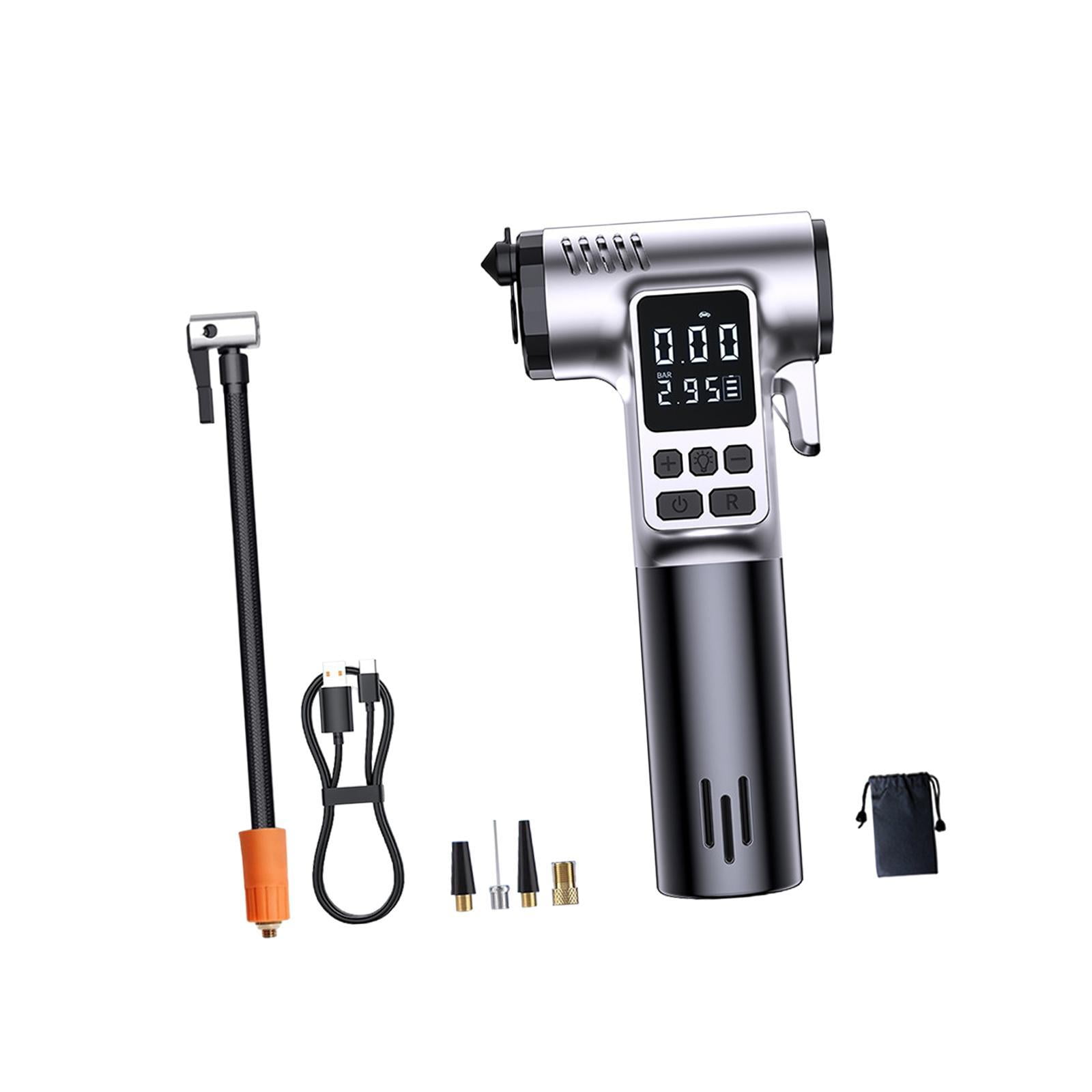 Dickly Car Tyre Inflator Handheld Cordless Tire Inflator for Bike Ball ...