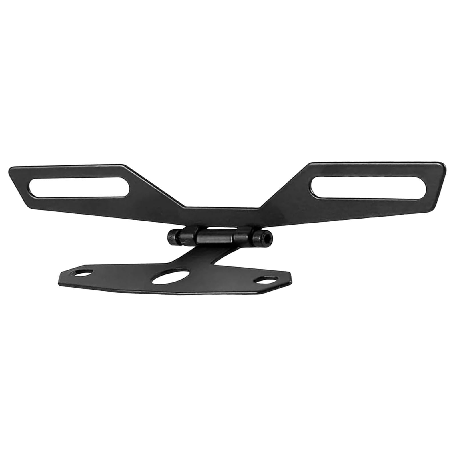 Dickly Generic Motorcycle Folding License Plate Holder Aluminum Premium ...