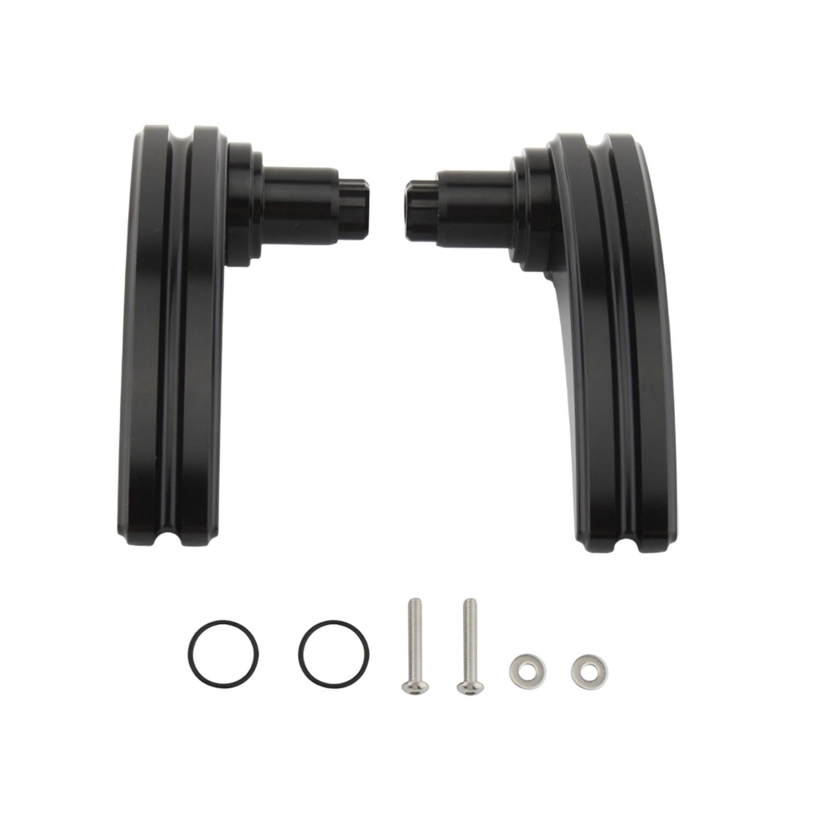 Dickly Motorcycle Saddlebag Latch Kit Saddle Bag Latch Lever for Black ...