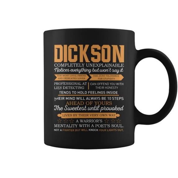 Dickson Completely Unexplainable Notices Everything But WonT Say It ...