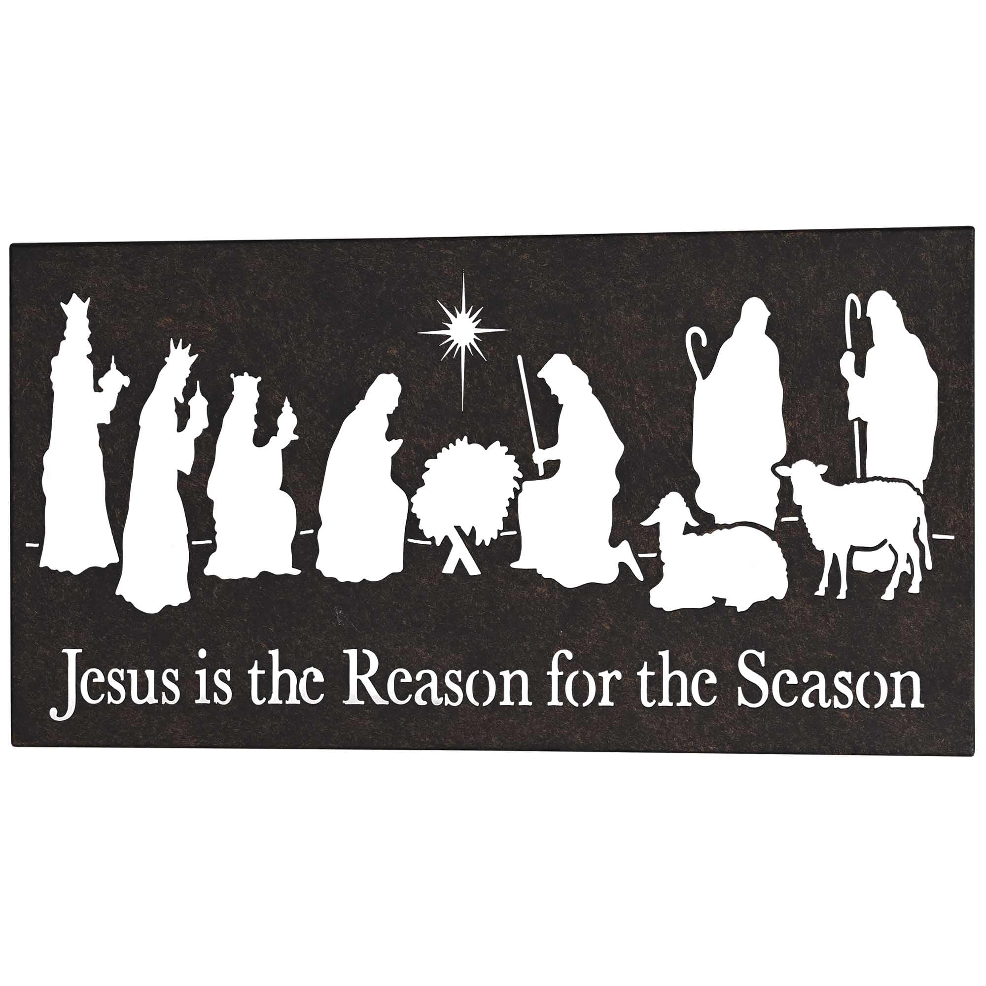 Dickson's Diecut Nativity Silhouette - Jesus Is The Reason For The ...