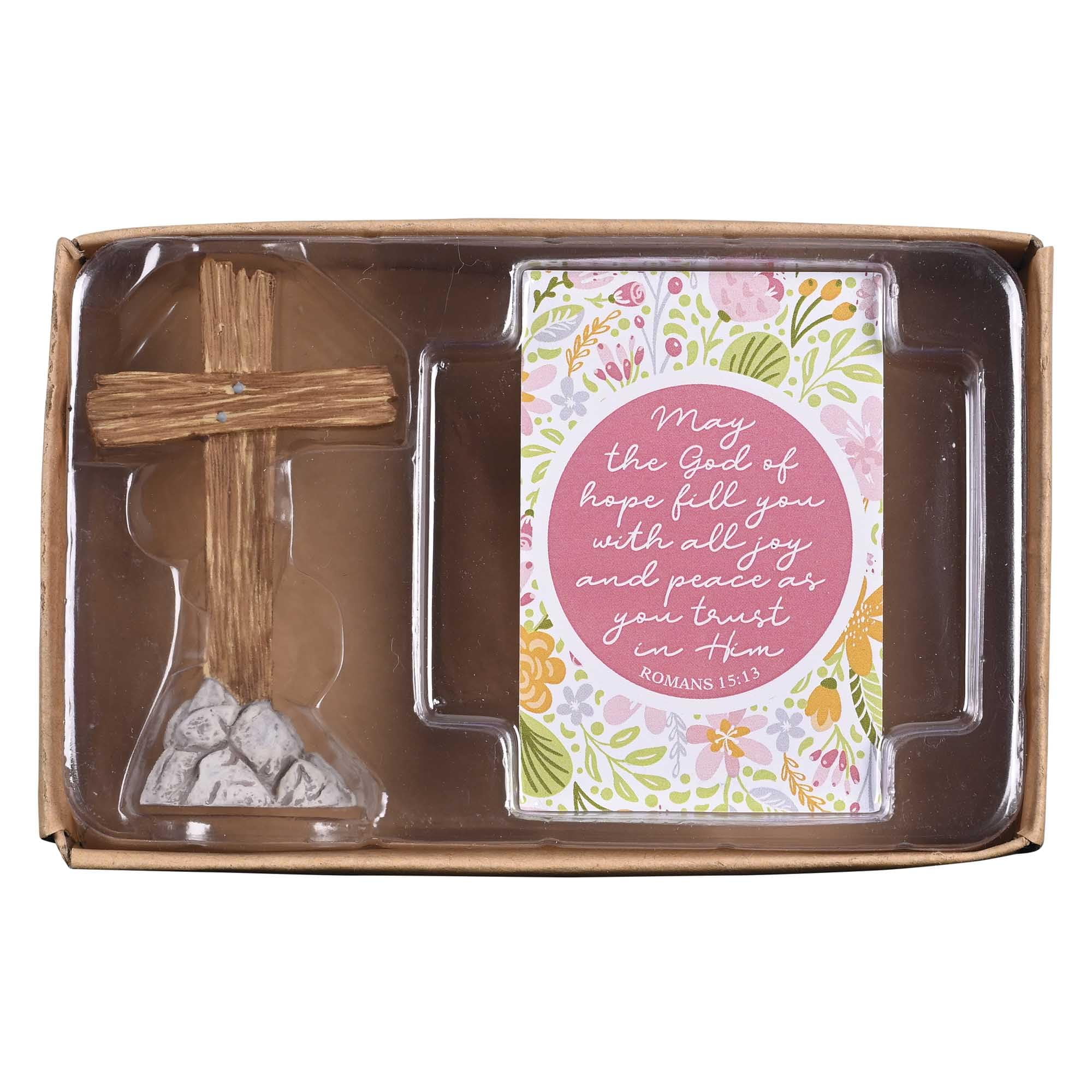 Dicksons CROSSFIG-47 Fill You with All Joy and Peace Trust in Him Pink ...