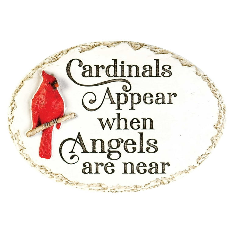 Red Cardinal Stepping Stone Cardinal Stepping Stone Dean's Stained