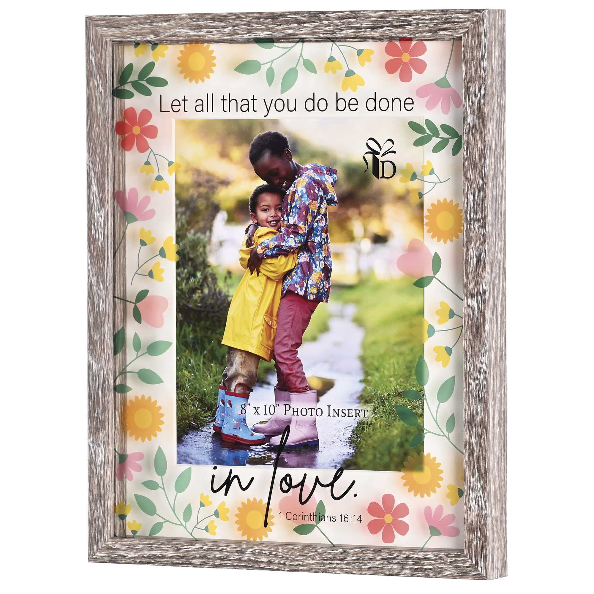Dicksons FRMWDWG-1114-88 Let All You Do 15 x 12 Inch Shadow Box Wall ...