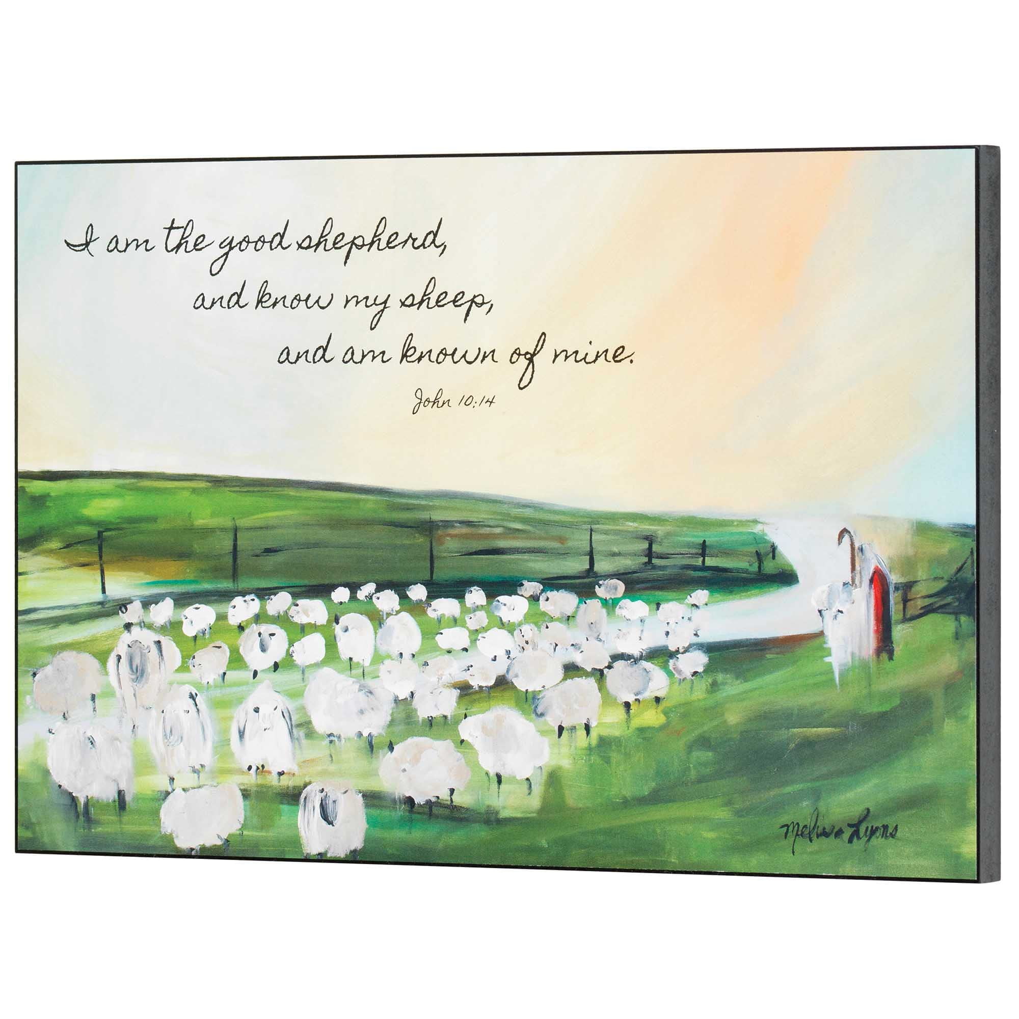 Dicksons I Am Good Shepherd 15 x 10 MDF Decorative Wall Plaque ...