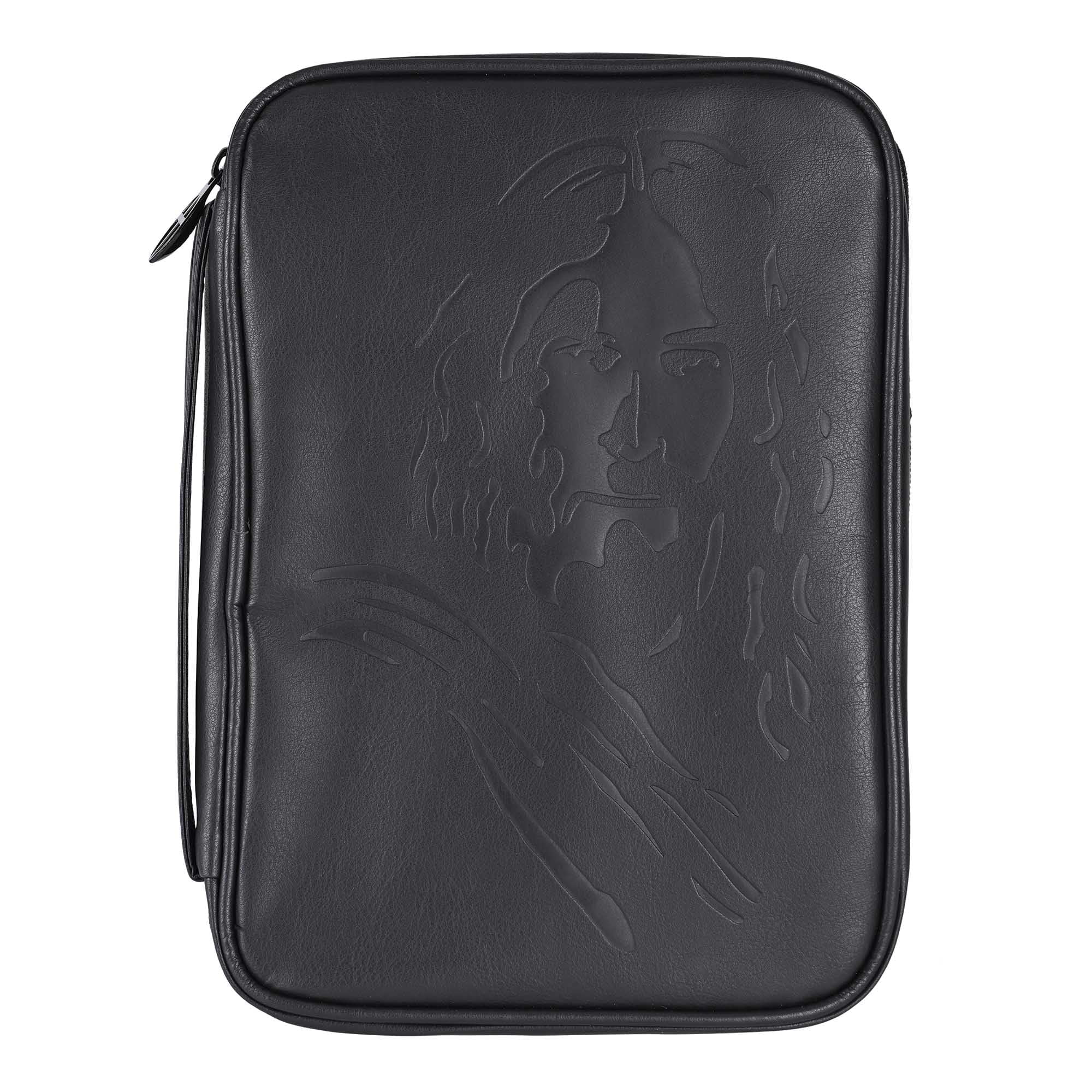 Dicksons Jesus Portrait Psalm 23, Black 11.5 x 8.5 Inch Vinyl Soft ...