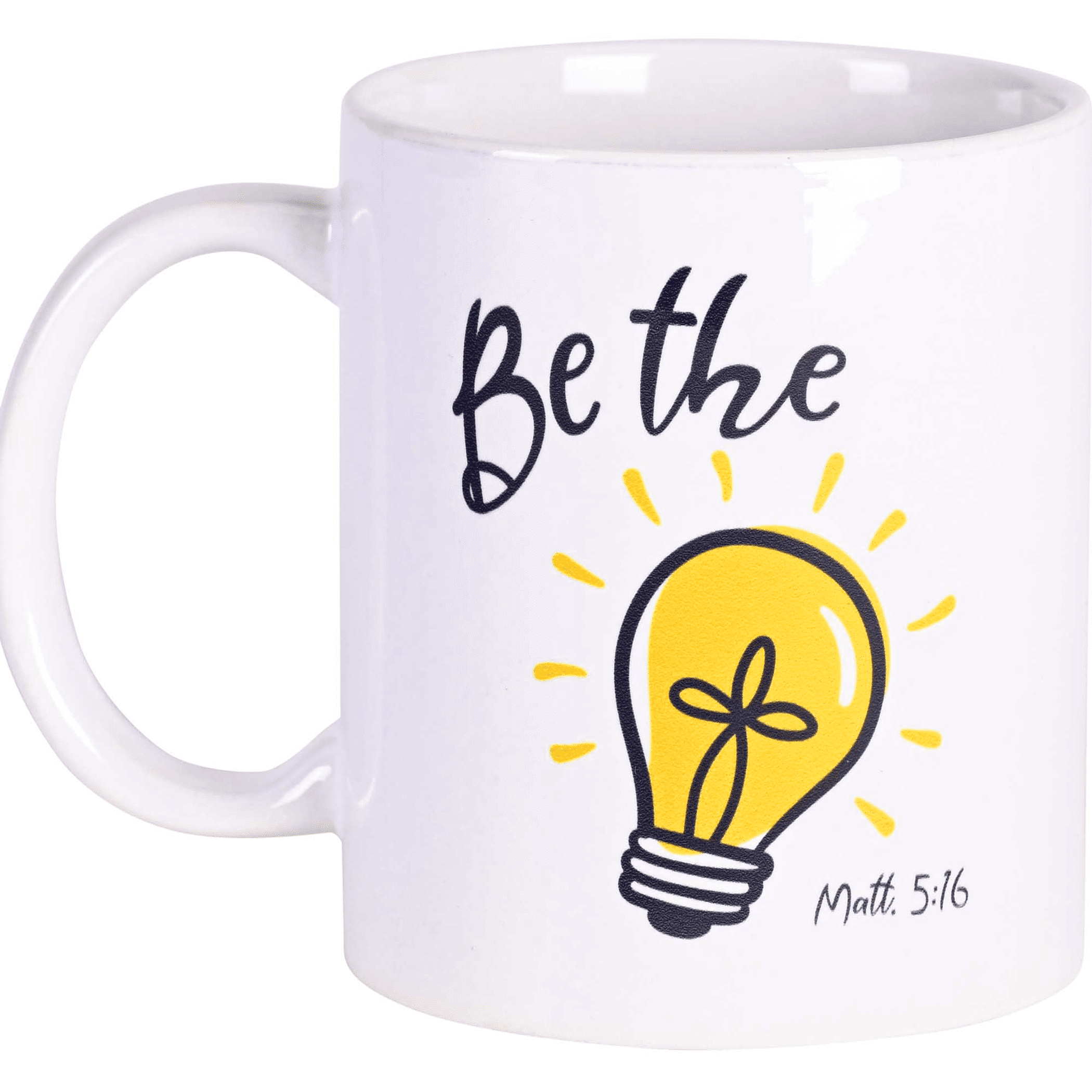 Dicksons MUG-1186 Be The Light Bright Yellow And Classic White 11 ...