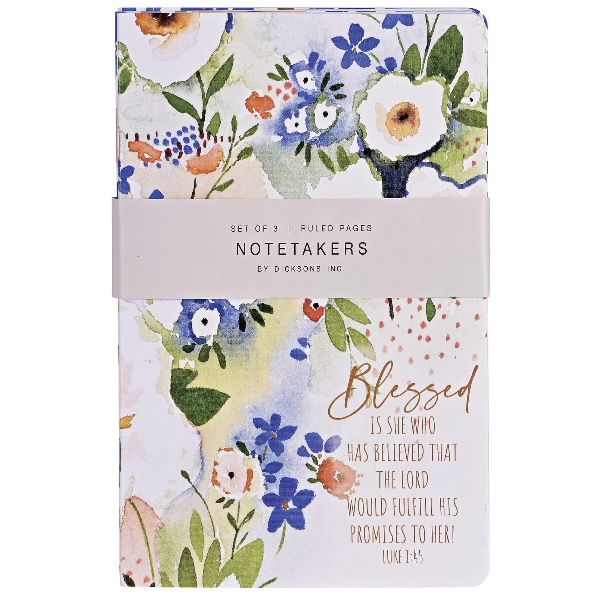 Dicksons Notetakers Lined Journal Notebook 5.5 x 8.5 Inch Paper Blessed ...