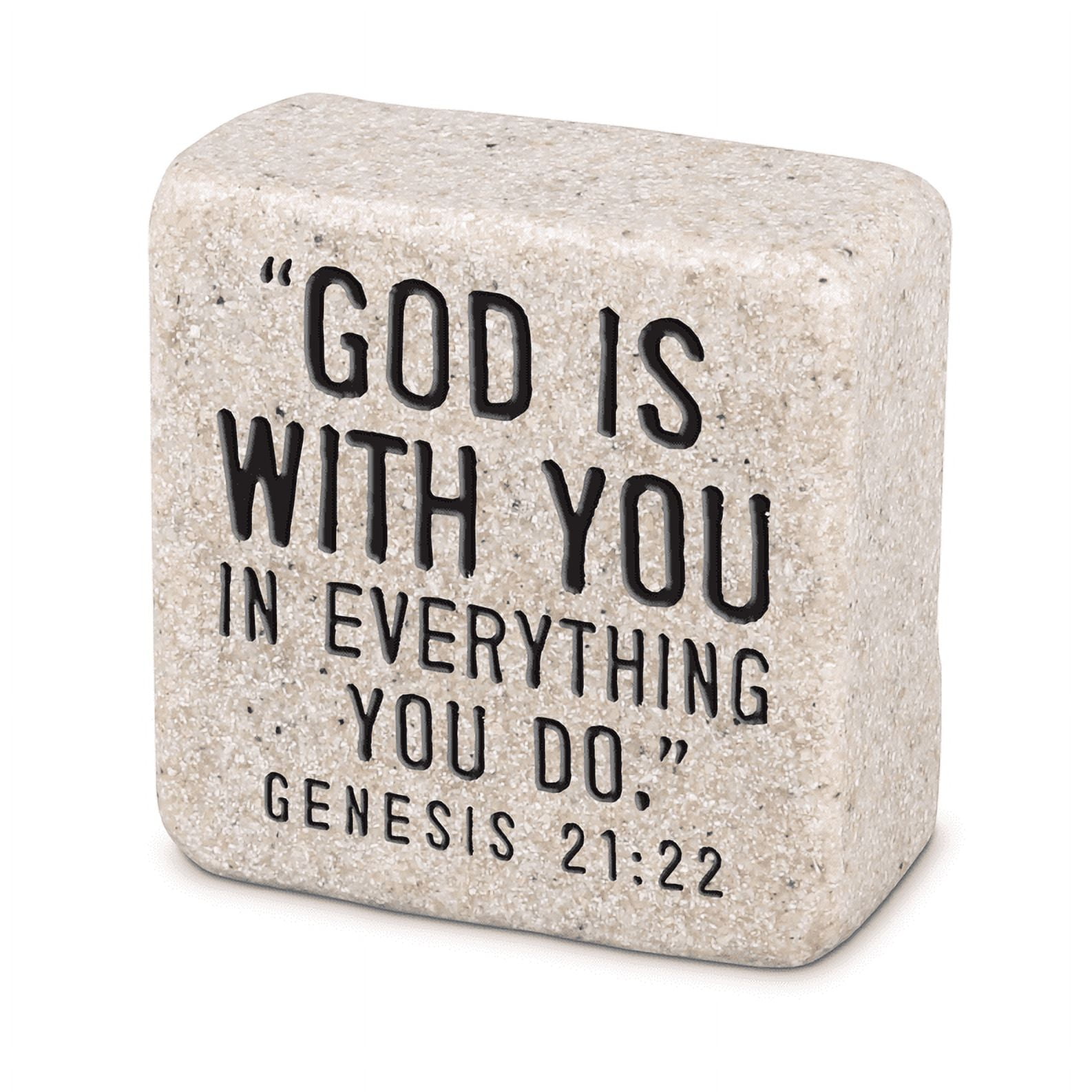 Dicksons Scripture Stone, Outdoor Decorative Stone - Walmart.com