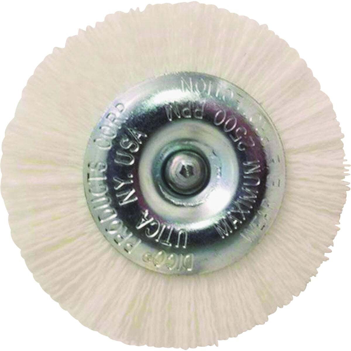 Dico Nyalox 3 In. White Nylon Non-Abrasive Drill-Mounted Brush 7200091 ...