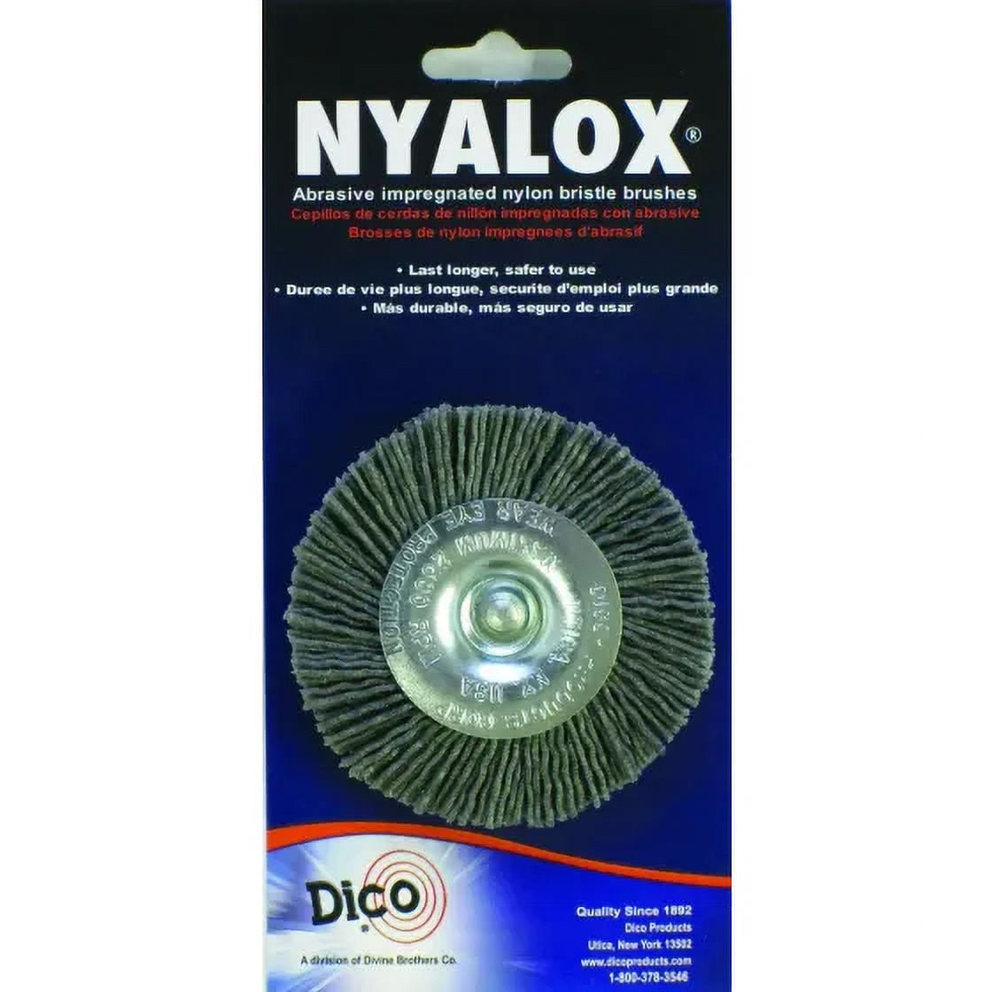 Dico 541-771-3 3 Inch Gray Course Mounted Wheel, Each - Walmart.com