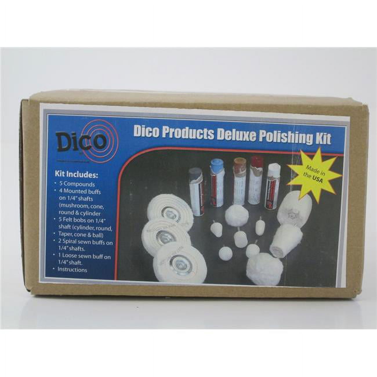 Dico Deluxe Buffing Kit - 17 Piece - Walmart.com