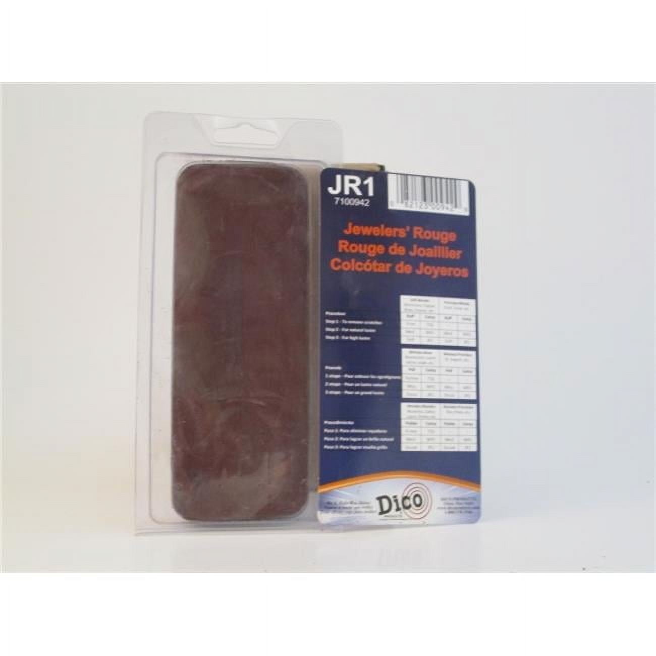Dico Jewelers Rouge Buffing Compound for Use with Buffing Wheels, Brown ...