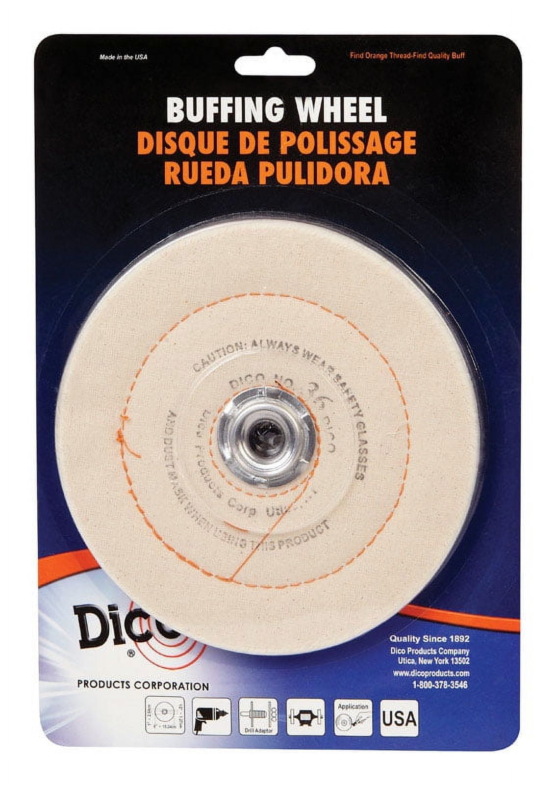DICO Cotton Buffing Wheel - Walmart.com