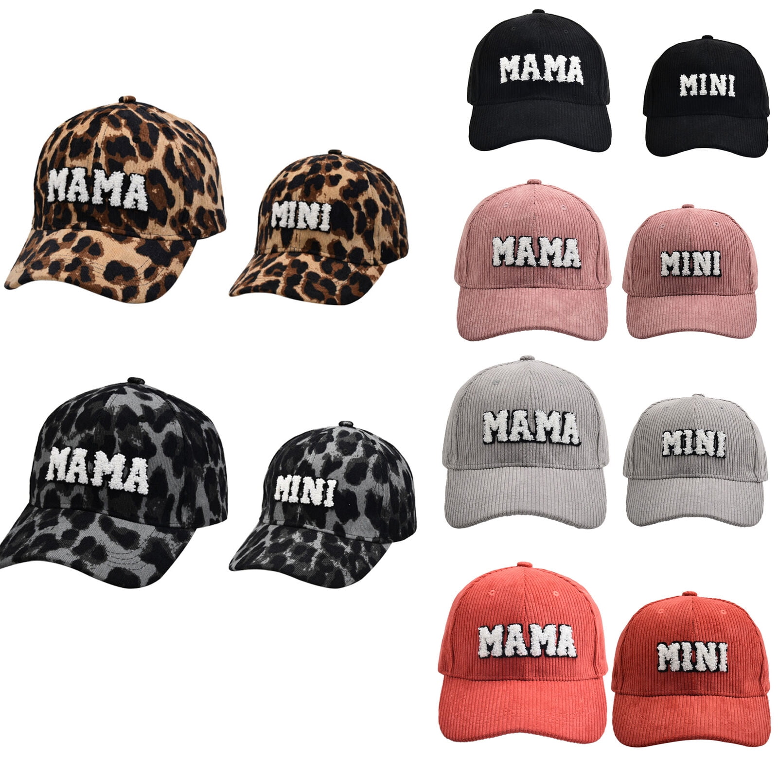 Diconna Parent-Child Hats, Mother Daughter Son Family Matching Baseball ...