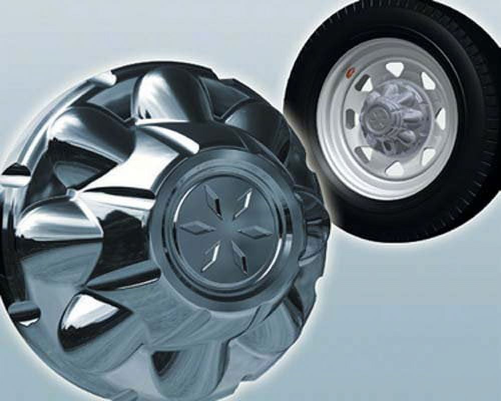 Dicor 4-1/2 in. Wheel Hubcap ABS Chrome - Walmart.com