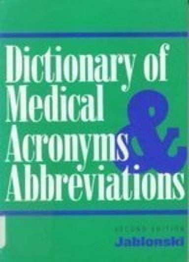 Medical Abbreviation Dictionary