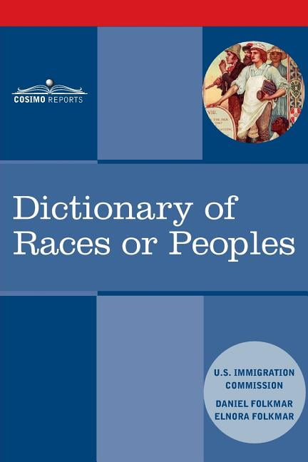 Dictionary of Races or Peoples (Paperback) - Walmart.com