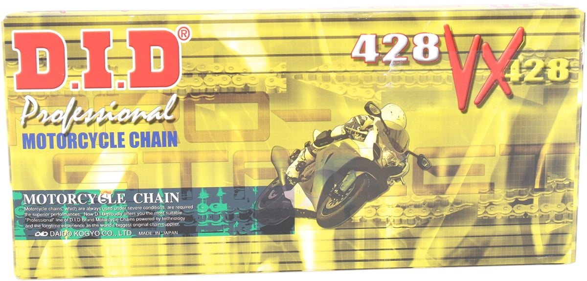 Did 428VXX25FT 428 Pro-Street VX Series X-Ring Chain - 25ft. Bulk Chain ...