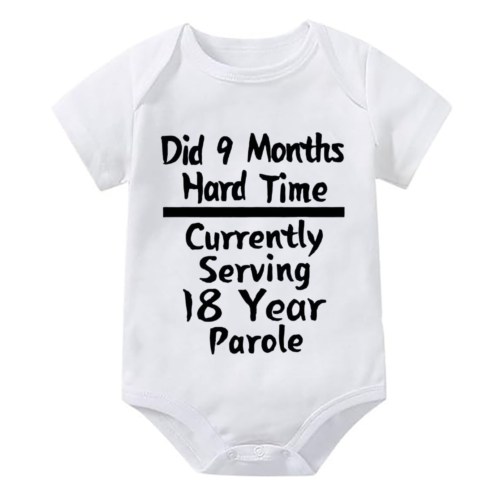 Did 9 Months Hard Time Serving 18 Years Parole Neutral Newborn Outfit ...
