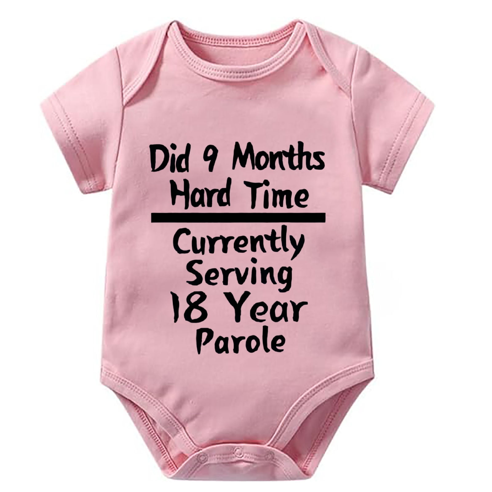 Did 9 Months Hard Time Serving 18 Years Parole Newborn Boys Romper ...