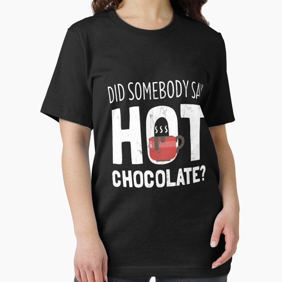 Did Somebody Say Hot Chocolate Cute Winter Sweet Mug Design Essential ...