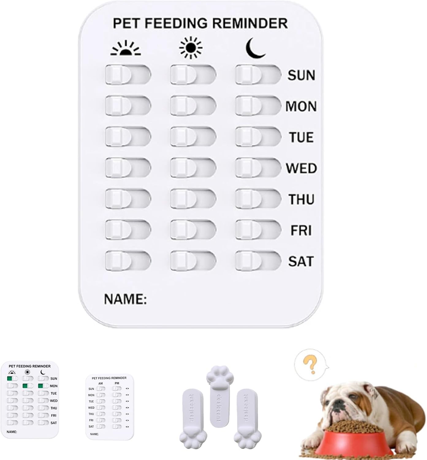 Did You Feed The Cat Tracker, Pet Feeding Reminder for Dogs Cats, with ...
