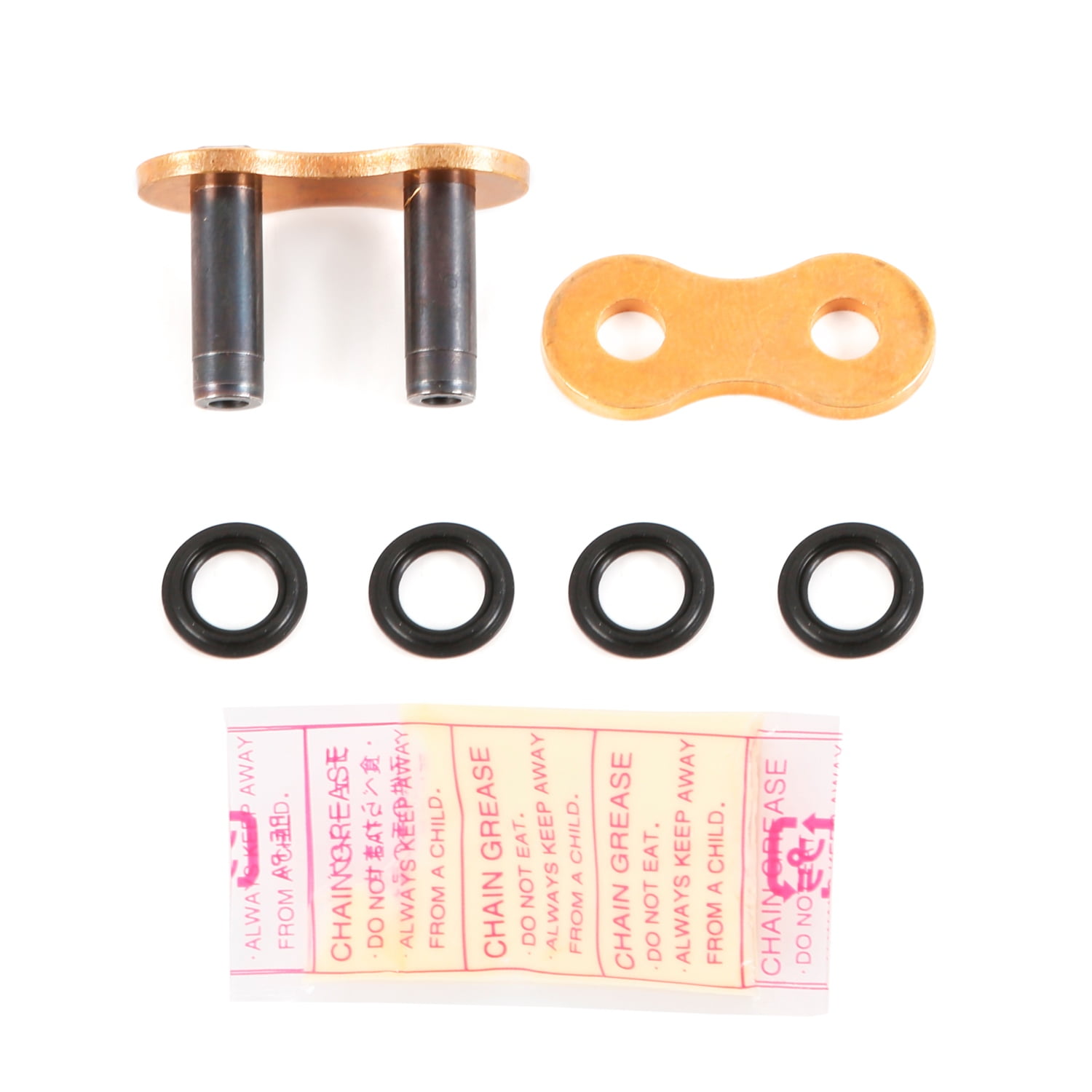 Did ZJ530VX3G Rivet Connecting Link for 530VX3 Pro-Street Chain - Gold ...