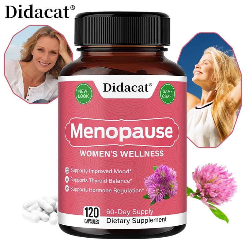 Didacat Herbal Menopause Supplement, Hormone Balance for Women with ...