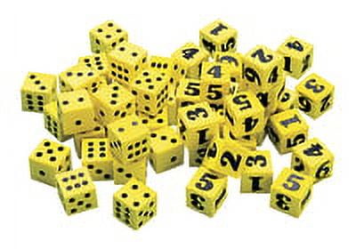Didax Easyshapes Number Dice, 6 Count - Walmart.com