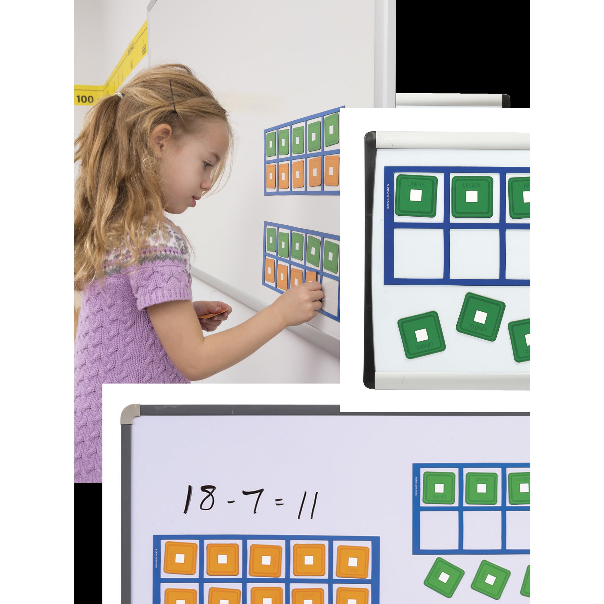 Didax Magnetic Unifix Ten-Frame, Grades K - 2 - Walmart.com